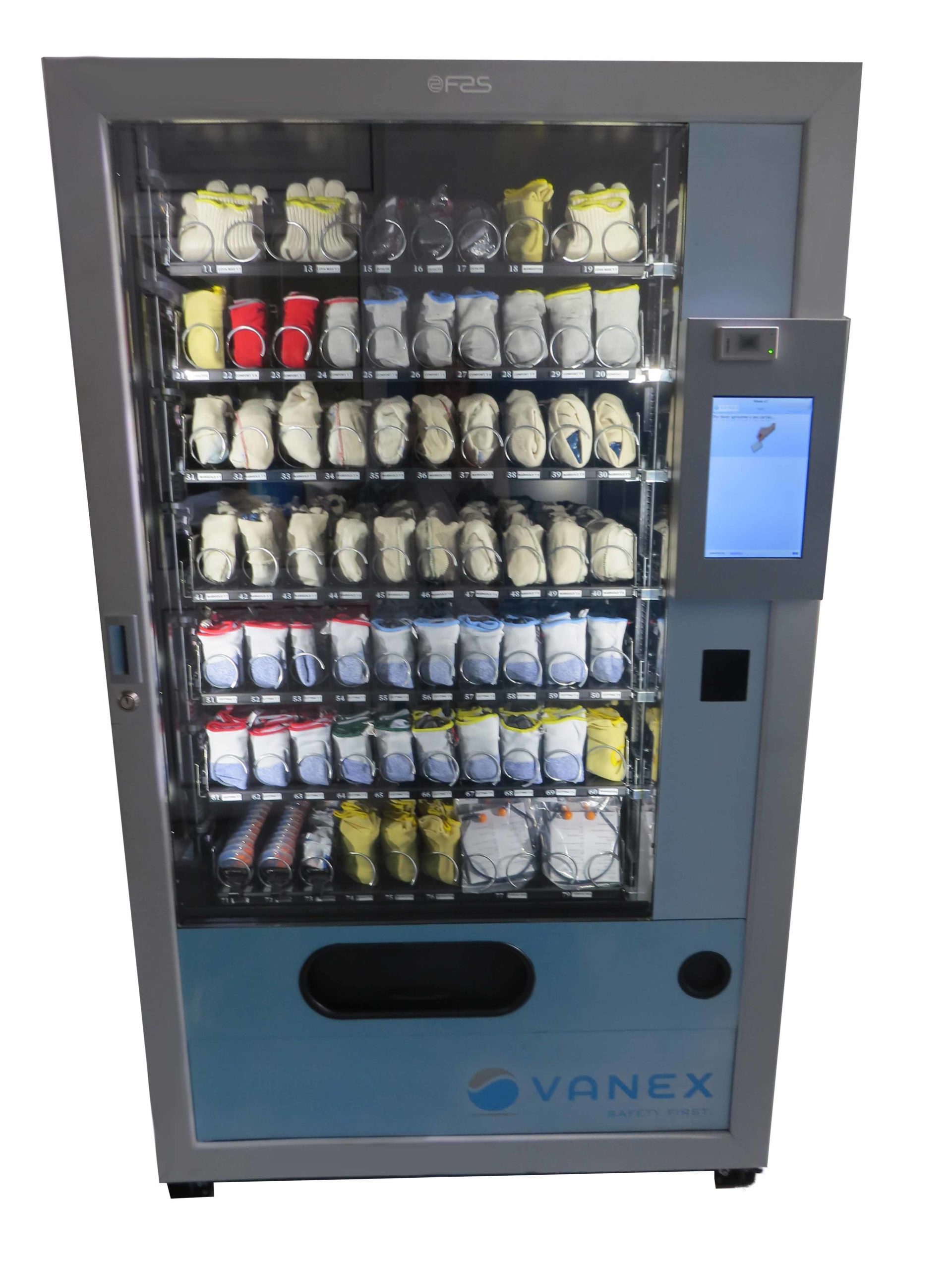 NOVAS MÁQUINAS DE DISTRIBUIÇÃO DE EPI’S – Vanex